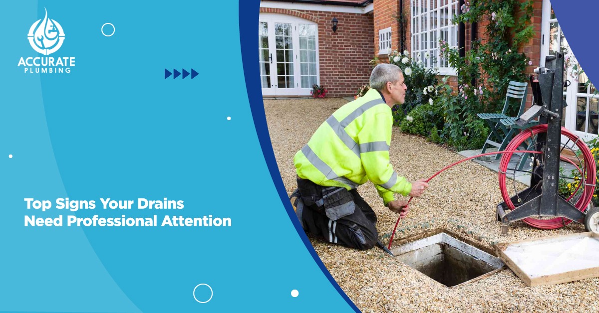 Drain Warning Signs | Professional Attention Needed | Pasadena