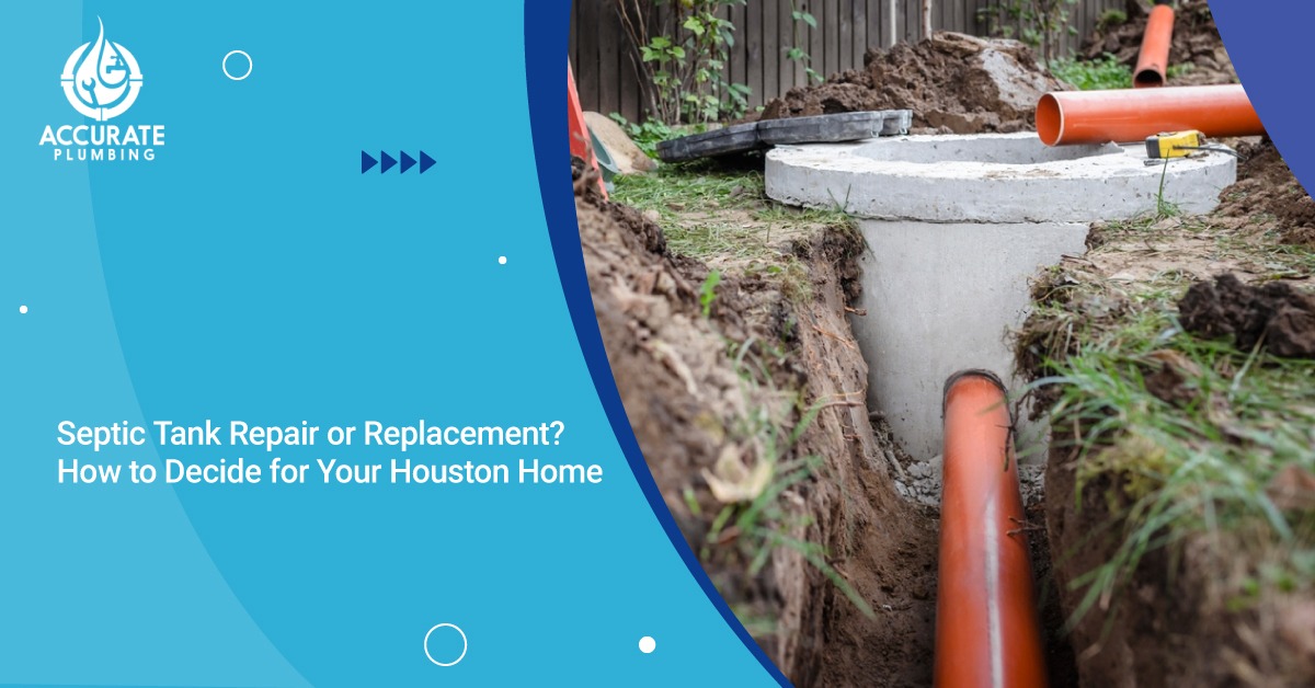 Septic Tank Repair or Replacement? | Accurate Plumbing