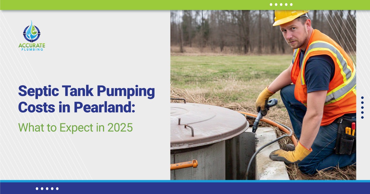 Septic Tank Pumping Cost Pearland TX | 2025 Pricing Guide